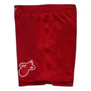 Mitchell & Ness X Nba Miami Heat 2012-13 Christmas Day Basketball Shorts - Red