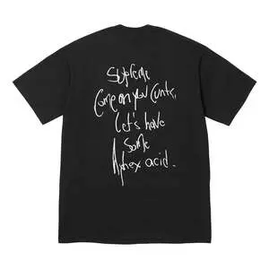 Supreme X Aphex Twin Windowlicker T-shirt - Black