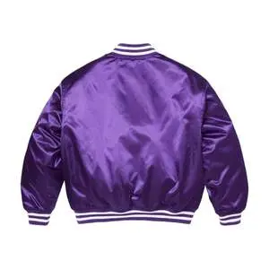 Supreme X Champion Ss26 Satin Varsity Jacket