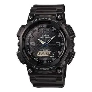 Casio Analog-digital Watch With Solar Power - Black