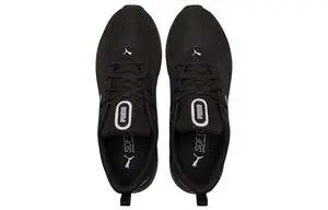 PUMA Softride Athletic Shoes - Black/white