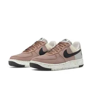 Nike Force 1 Crater 'move To Zero Archaeo Brown' Sneakers - Brown/white