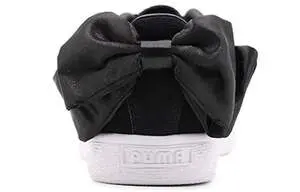 PUMA Suede Bow Sneaker - Black
