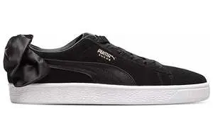 PUMA Suede Bow Sneaker - Black