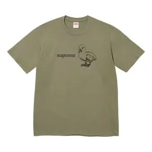 Supreme Ss26 Duck T-shirt - Light Olive