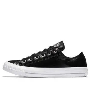 CONVERSE Chuck Taylor All Star Patent Low Top Sneakers - Black