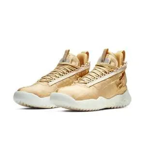 JORDAN Proto React High Top Sneakers - Gold