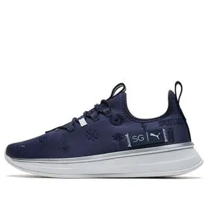 PUMA Sg X Runner Embroidery "peacoat" Low Top Sneakers