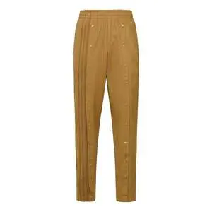 Adidas Adidas Originals X Ivy Park Snap-Button Track Pants Brown