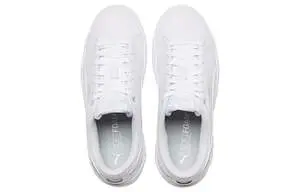 PUMA Smash Platform V2 Sneakers - White/silver
