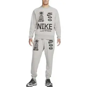 Nike Graphic Print Crewneck Sweatshirt