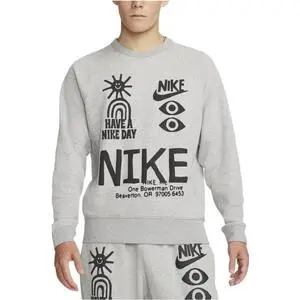 Nike Graphic Print Crewneck Sweatshirt