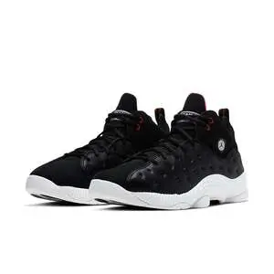 JORDAN Jumpman Team 2 High Top Sneakers - Black/red