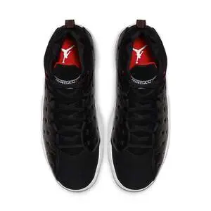 JORDAN Jumpman Team 2 High Top Sneakers - Black/red