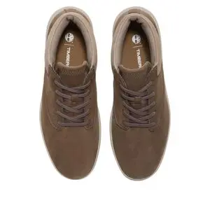 Timberland Emerson Street Mid Top Lace Up Boots - Brown Nubuck
