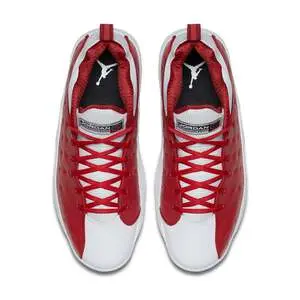 JORDAN Jumpman Team 2 High Top Sneakers - White/red