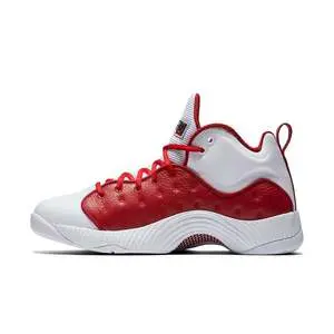 JORDAN Jumpman Team 2 High Top Sneakers - White/red