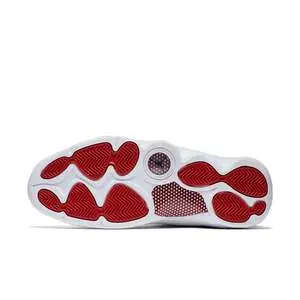 JORDAN Jumpman Team 2 High Top Sneakers - White/red