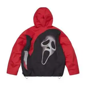 Supreme X Ghostface Gore-tex Shell Jacket - Red