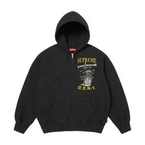 Supreme X Dsny Ss26 Zip Up Hooded Sweatshirt