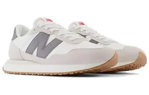 NEW BALANCE 237 Sneakers - White Grey
