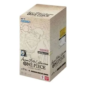 ONE PIECE Card Jp Extra Booster Box 'anime 25th Collection - Multi-color