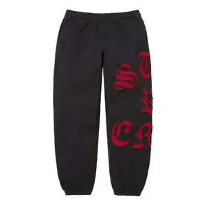 Supreme Ss26 Cut Out Sweatpant - Black