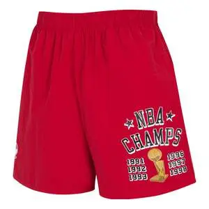Mitchell & Ness X Nba Chicago Bulls Heritage Woven Shorts
