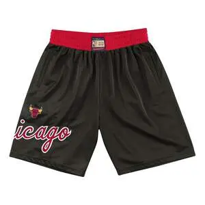 Mitchell & Ness Chicago Bulls 1975 Team Heritage Shorts - Black/red