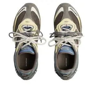 Balenciaga Radar Sneakers - Brown/blue/yellow
