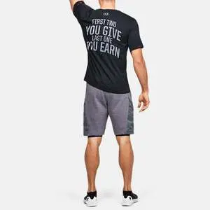 Under Armour Project Rock Bsr Short Sleeve Tee - Black