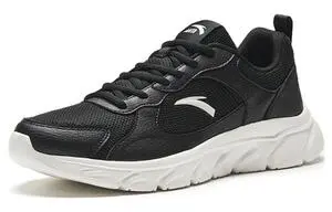 ANTA Athletic Lace-up Sneakers - Black/white