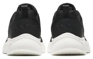 ANTA Athletic Lace-up Sneakers - Black/white