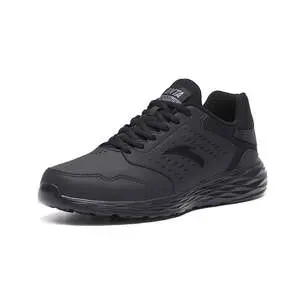 ANTA Athletic Lace-up Sneakers - Black