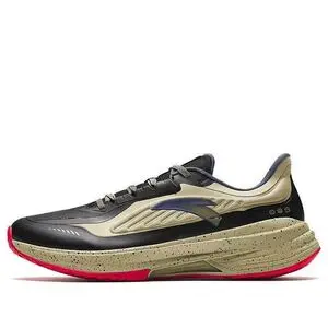 ANTA Chuang Sneakers - Beige/black/red