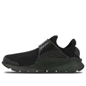 Nike Sock Dart "triple Black" Athletic Sneakers - Black/black-volt