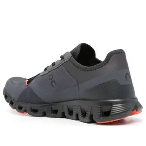On Cloud X 3 Athletic Sneakers - Grey/orange