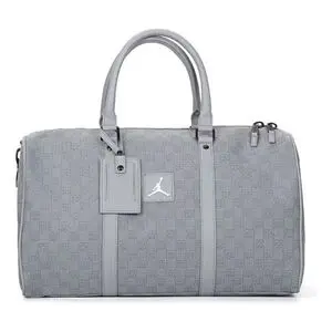 JORDAN Monogram Duffle Bag - Grey
