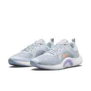 Nike Renew In-season Tr 11 Training Sneakers - Grey/lilac/orange