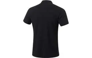LI-NING Logo Training Polo Shirt - Black