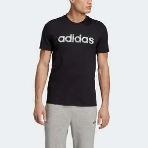 Adidas E Camo Lin Tee Training Sports Round Neck Short Sleeve