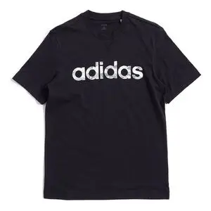 Adidas E Camo Lin Tee Training Sports Round Neck Short Sleeve
