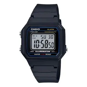 Casio Digital Water Resistant Watch - Black