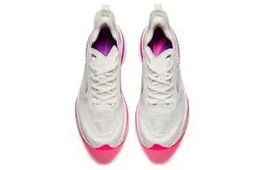ANTA Horsepower Athletic Sneakers - White/pink