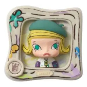 POP MART Molly Scenery Along The Way Series Fridge Magnet Secret Edition - Multi-color