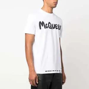 Alexander McQueen Graffiti T-shirt 'white