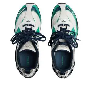 Balenciaga Radar Sneakers - Grey/green/black
