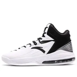 ANTA High-top Basketball Sneakers - White/black