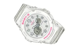 Casio Baby-g Bga-270s-7a Water Resistant Watch - White