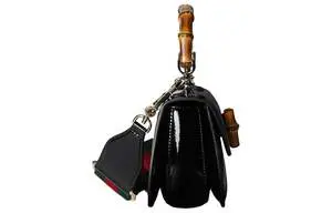 Gucci Bamboo 1947 Mini Top Handle Bag - Black